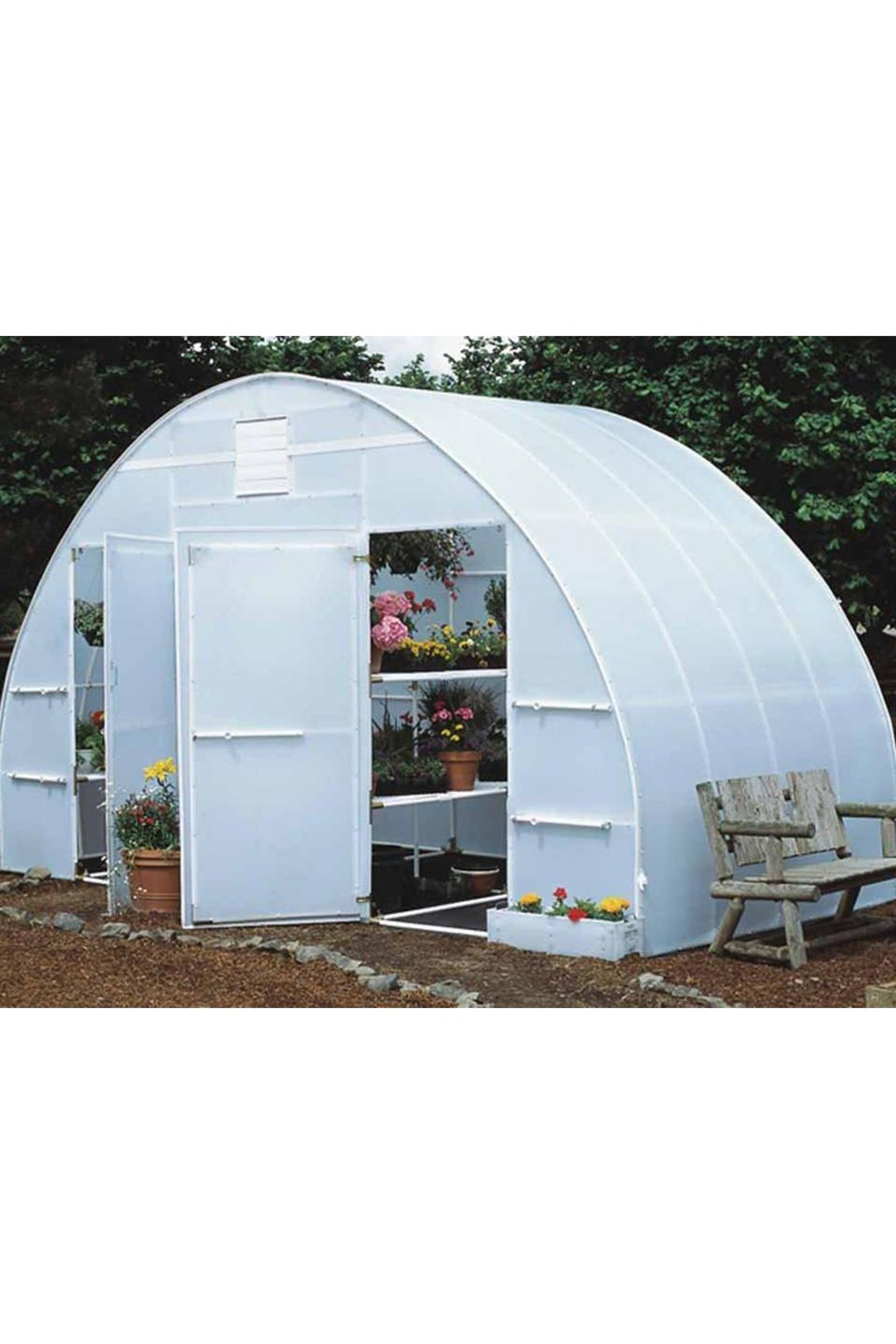 Solexx 16 ft x 20 ft Conservatory Greenhouse G-320 — Renewable Outdoors