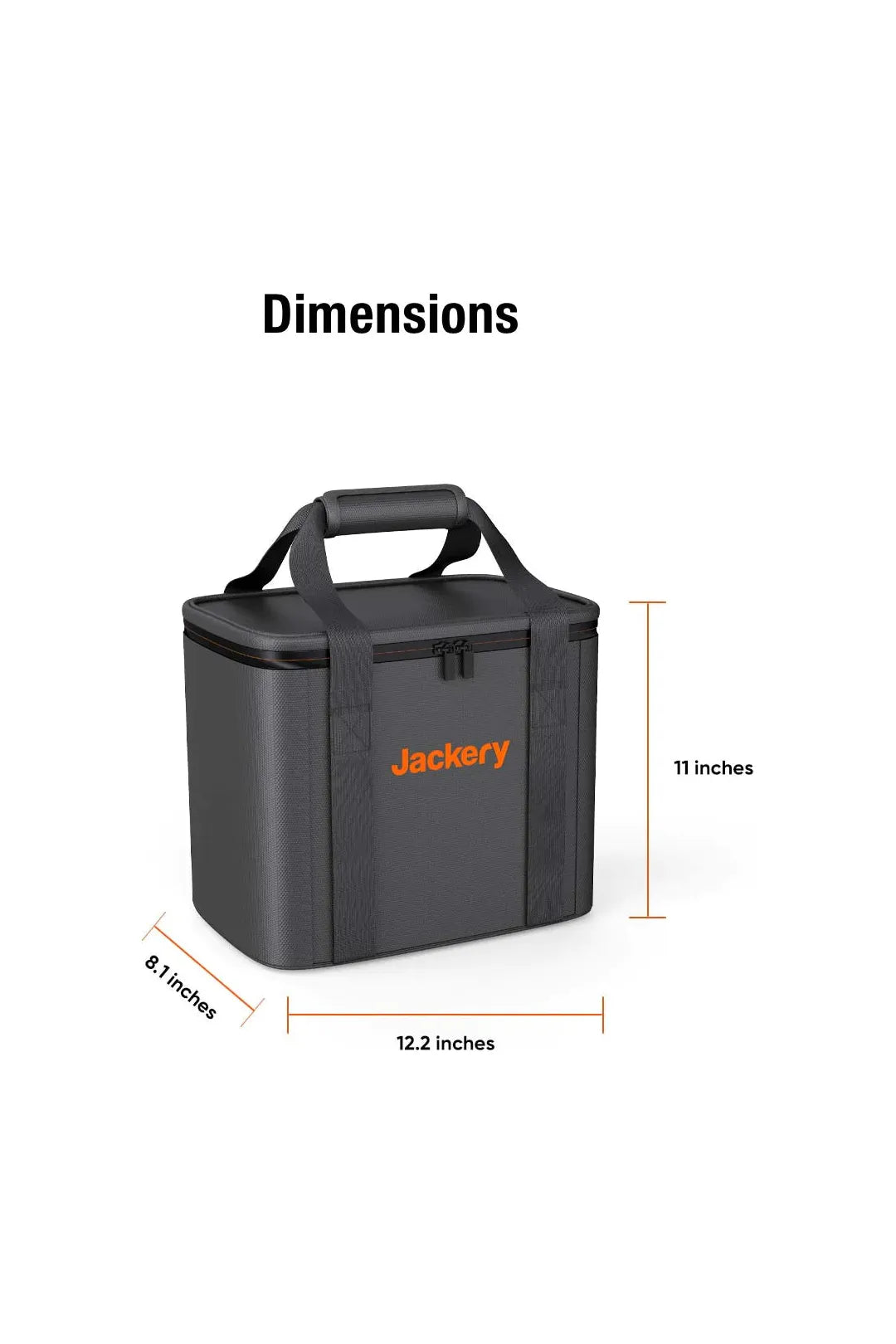Jackery Upgraded Carrying Case Bag for Explorer 500/300/240 (S ...