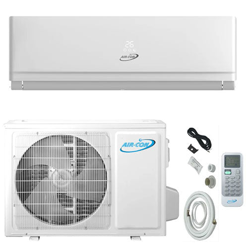 Air-Con Eclipse Series 30000 BTU 18.9 SEER Ductless Mini Split Air Con ...