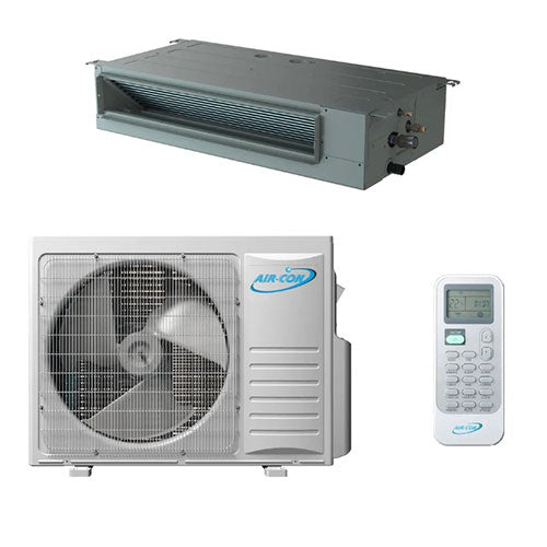 Air-Con Sky Pro 9000 BTU 19 SEER Concealed Duct Mini Split Air Conditi ...