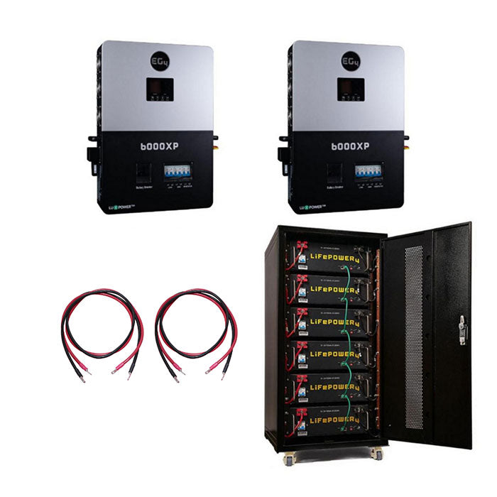 EG4 Off-Grid System Bundle- 12kW 120/240V Output / 48VDC 30.72kWh EG4 ...
