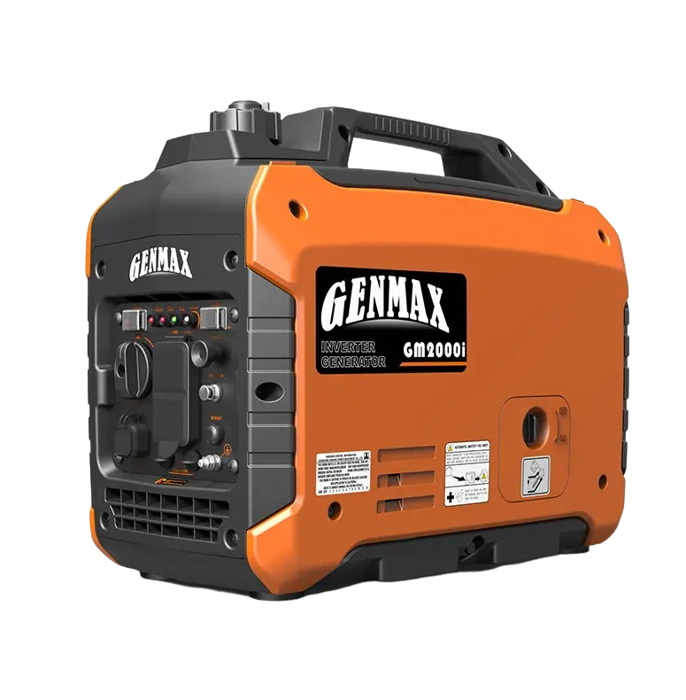 GENMAX GM2000i 20 Amp 1600W/2000W Recoil Start Gas Inverter Generator ...