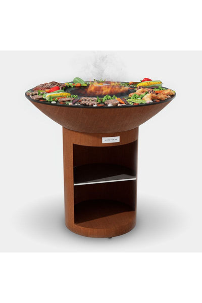 Arteflame Classic 40" Grill - Tall Round Base With Storage – Renewable ...