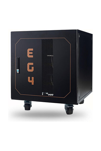 EG4 | Enclosed Battery Rack | 3 Slot | Wheels Included – Renewable Outdoors
