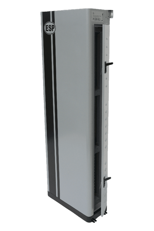 EndurEnergy | 3 Slot | Enclosed Battery Rack — Renewable Outdoors