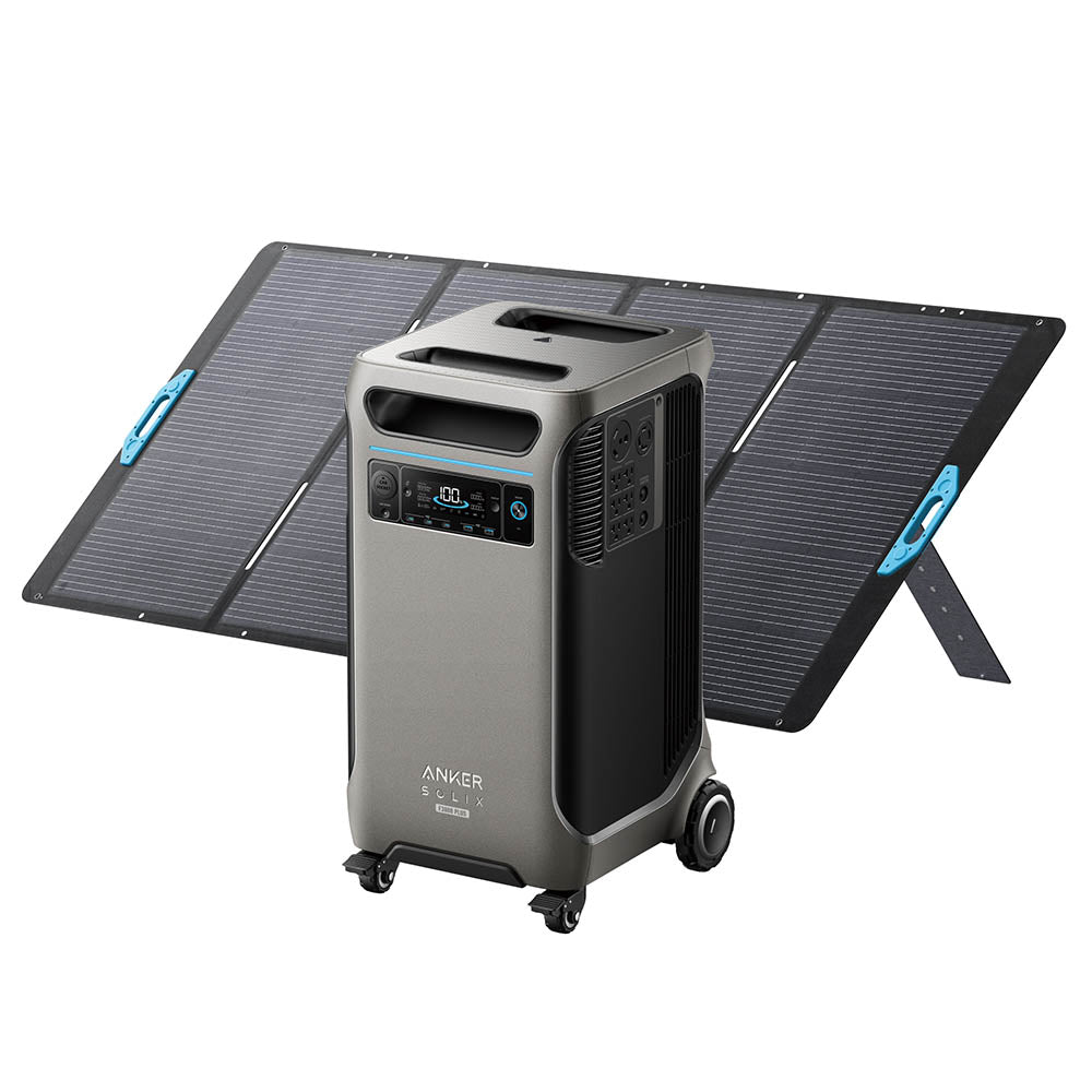Anker SOLIX F3800 Plus w/ 400W Solar Panel — Renewable Outdoors