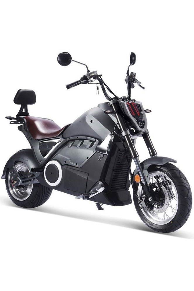 MotoTec Typhoon 72v 30ah 3000w Lithium Electric Scooter Gray ...