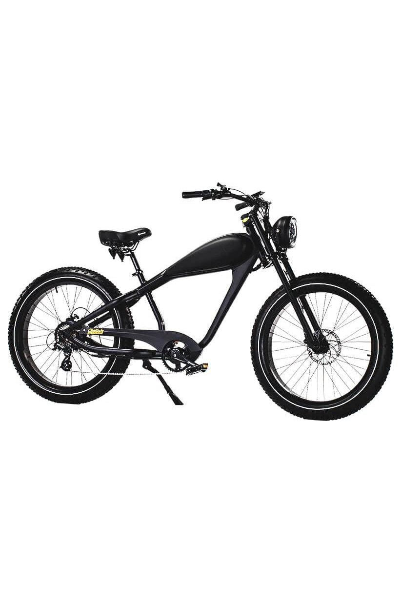 Revi Bikes Cheetah Plus Cafe Racer 750W Electric Beach Cruiser ...