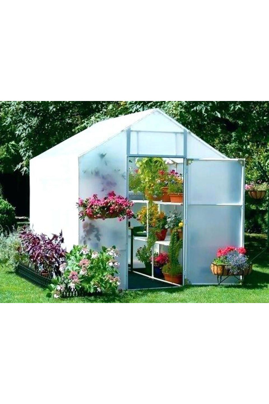 Solexx 8ft x 12ft Garden Master Greenhouse G-512 — Renewable Outdoors