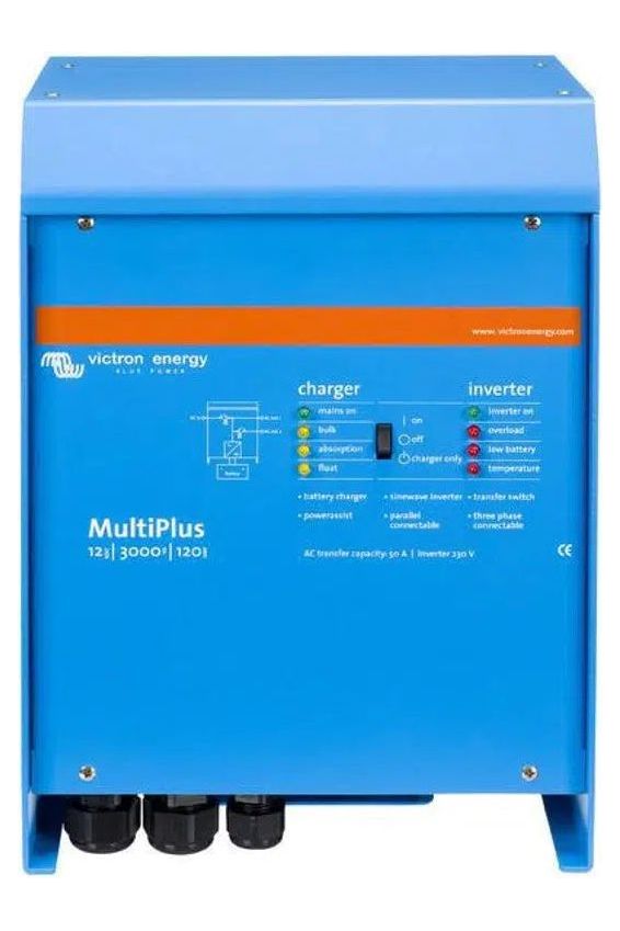 Victron | MultiPlus 12/3000 | 12V Input | 3000VA Output 120V | 120A Ch ...