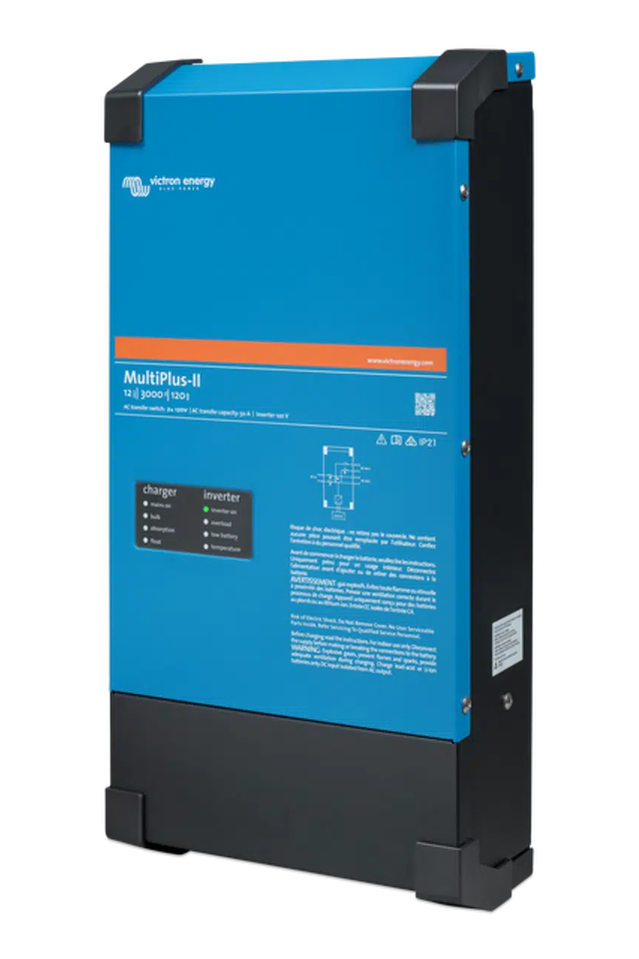 Victron | MultiPlus-II 12/3000 | 12V Input | 3000VA Output 120/240V ...