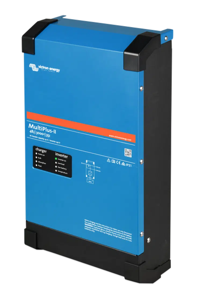 Victron | MultiPlus-II 48/3000 | 48V Input | 3000VA Output 120V | 35A ...