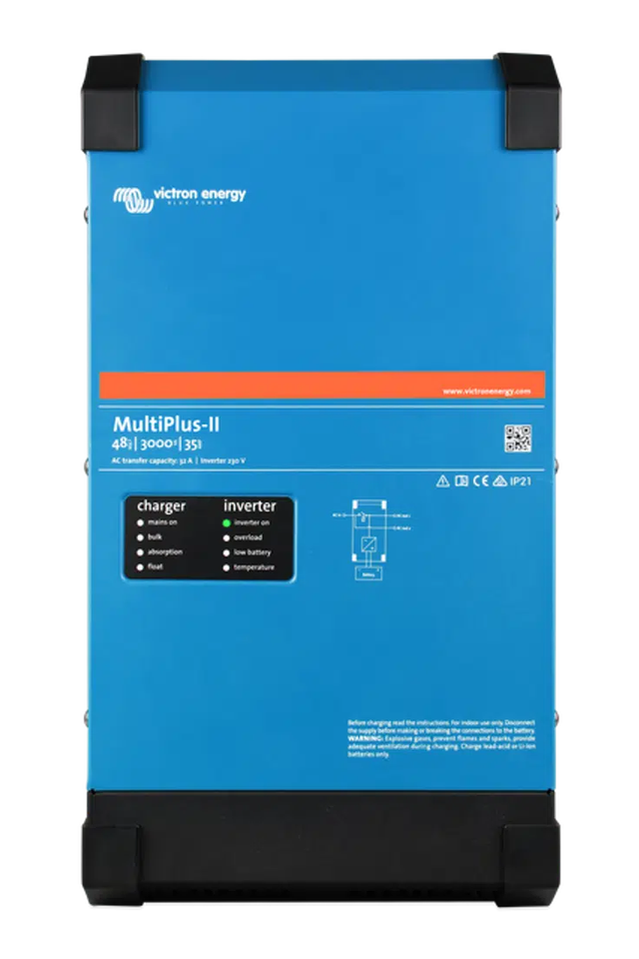 Victron | MultiPlus-II 48/3000 | 48V Input | 3000VA Output 120V | 35A — Renewable Outdoors