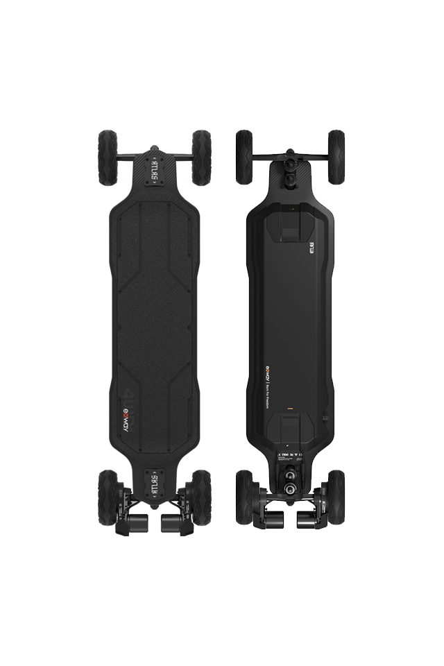 Exway Atlas Carbon 2WD 1500W All Terrain Electric Skateboard ...