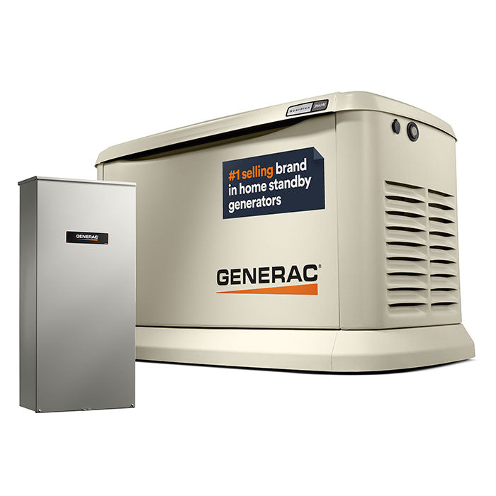 Generac Guardian 7291 26kW Generator w/ 200-Amp Automatic Transfer Swi ...