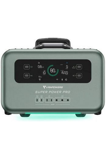Vanpowers Super Power Pro 2000 Portable Power Station — Renewable Outdoors